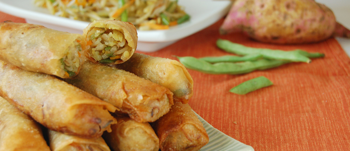 Lumpiang Togue at Kamote - Mama Sita's